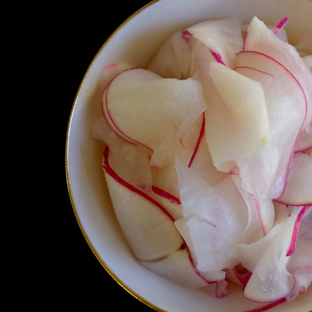 Carpaccio de navet violet : la recette de Félicie - nutriting