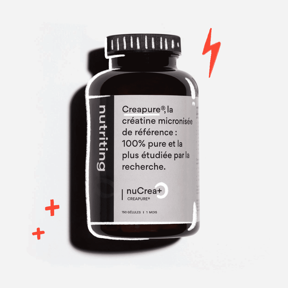 Créatine complément alimentaire - Creapure® - nuCrea+