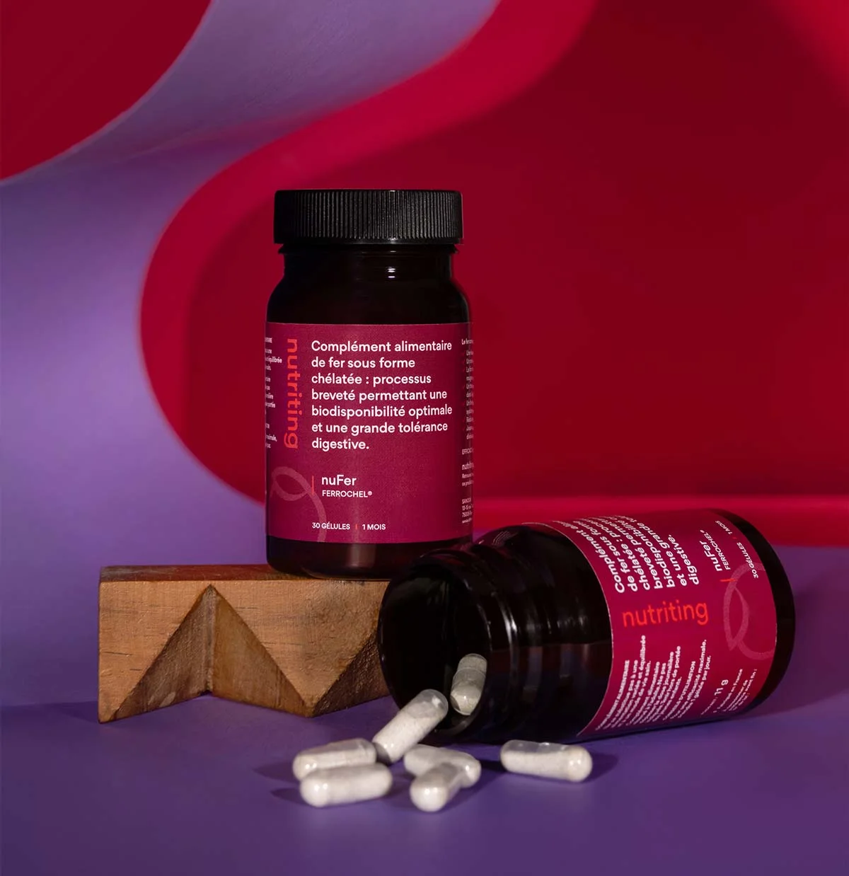 Complément alimentaire Fer - Forme brevetée Ferrochel® - nuFer